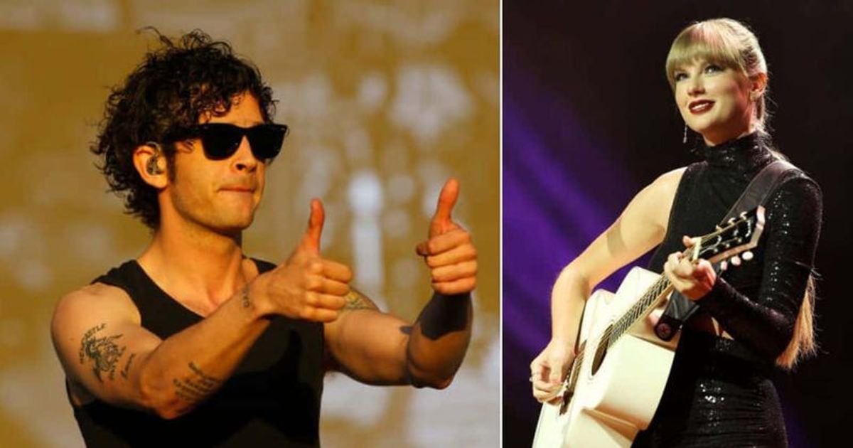 Matty Healy conveys cryptic message at music festival amid Taylor Swift ...