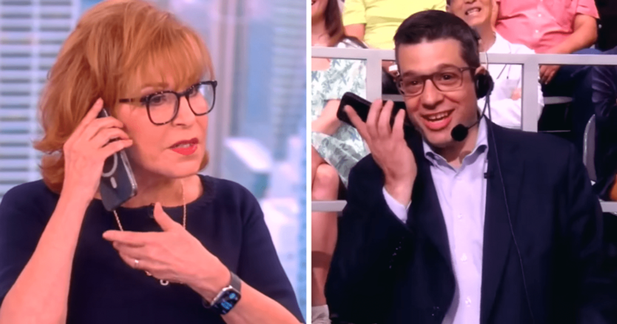 'The View' host Joy Behar hilariously answers her phone during debate ...