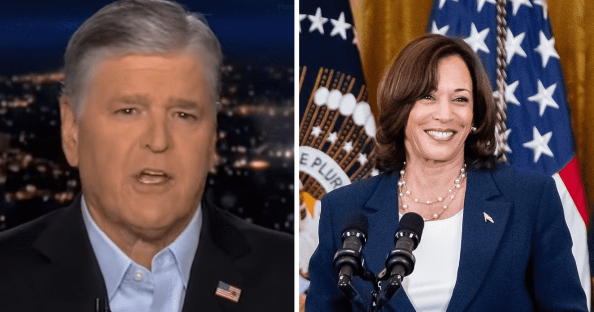 Kamala Harris Called A ‘joke After Fox News Host Sean Hannity Shares