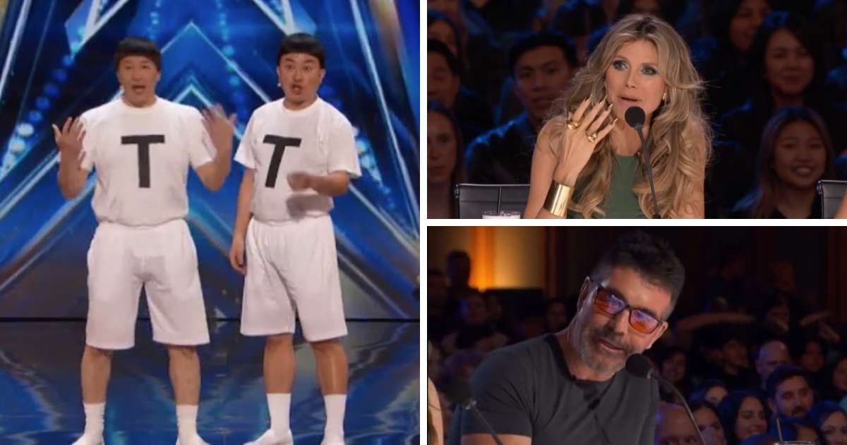 'AGT' Season 19: Watch Heidi Klum lose it at Simon Cowell's bizarre suggestion for TT Brothers