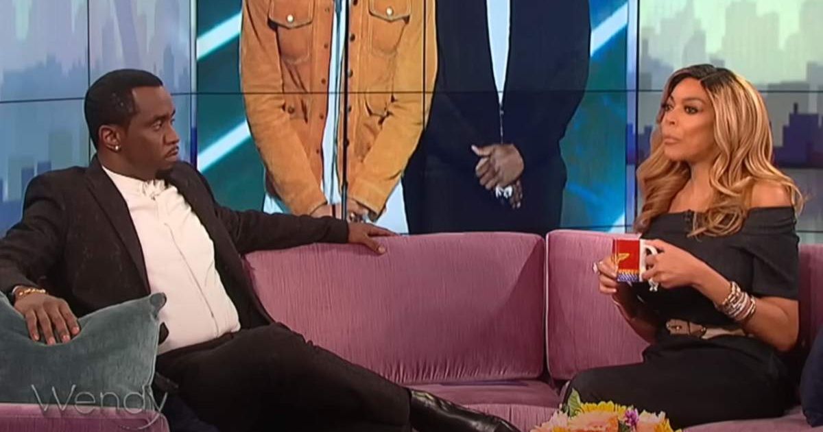 Wendy Williams seems visibly uncomfortable after Diddy reveals she met ...
