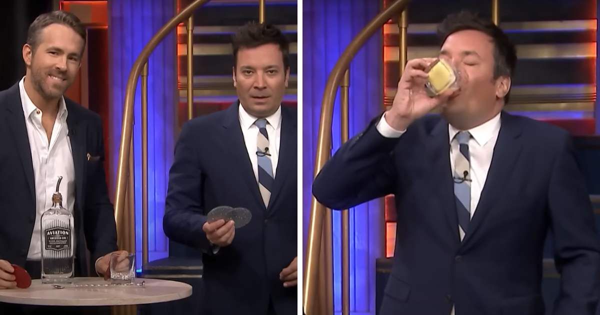 Ryan Reynolds gets Jimmy Fallon to throw up at his own show in wild TV ...