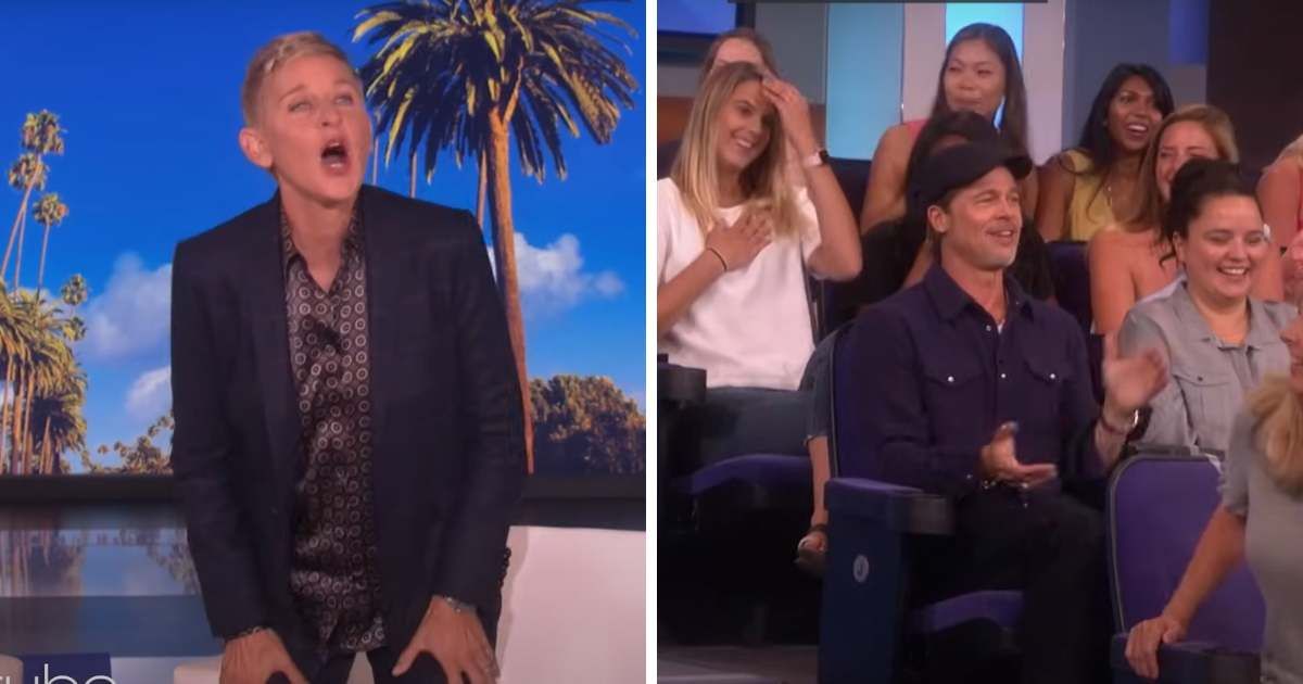Ellen DeGeneres stops her show after spotting a familiar face in the ...