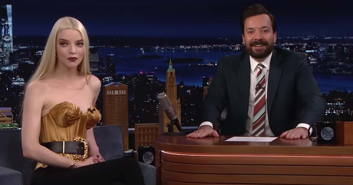 Jimmy Fallon may have once saved Anya Taylor-Joy from falling to her ...