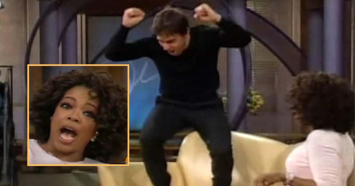 Tom Cruise wildly jumping on Oprah Winfrey's couch had everyone making ...