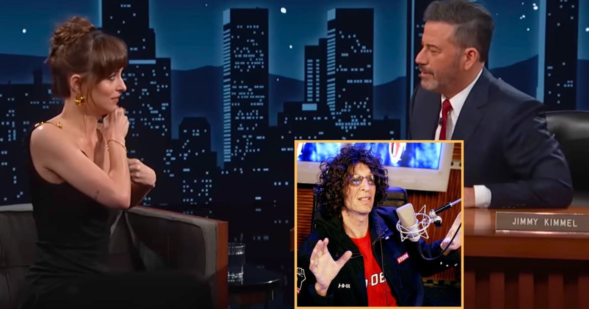 Howard Stern has a wild theory about Dakota Johnson’s wardrobe mishap ...