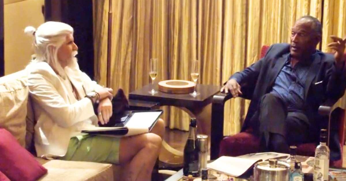 Sacha Baron Cohen once tried to get OJ Simpson to confess to murder on ...