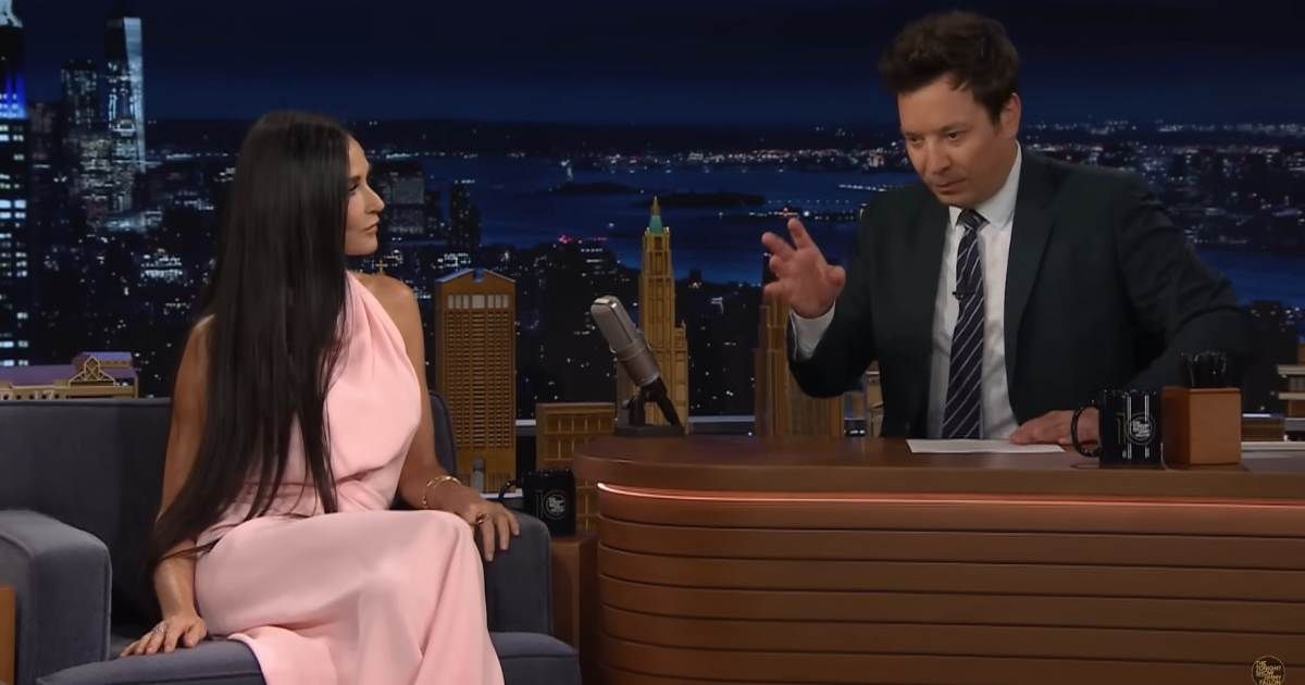 Demi Moore reveals the correct way to say her name and even Jimmy ...