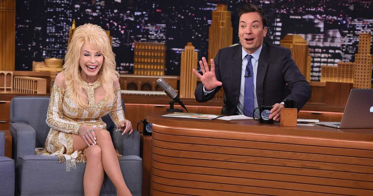 Dolly Parton once confessed her crush on Jimmy Fallon — and his ...
