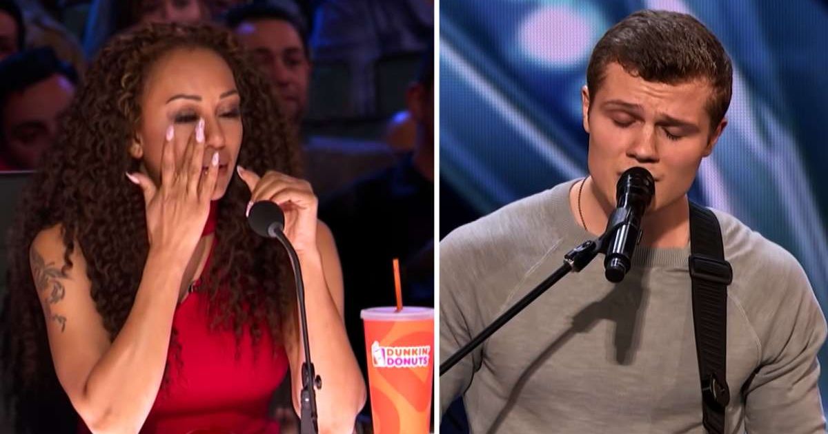 Mel B fights back tears on 'AGT' after an emotional performance reminds ...
